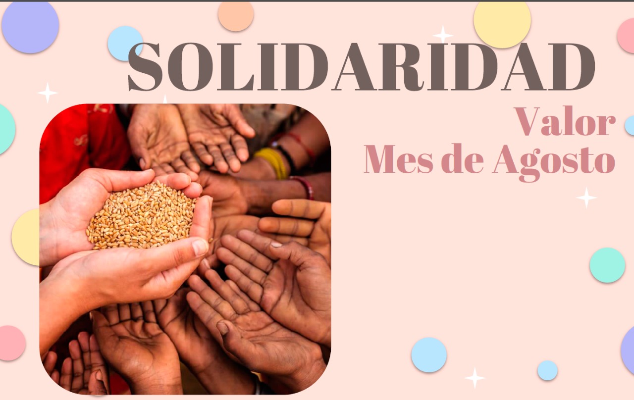 VALOR DEL MES: SOLIDARIDAD - Sagrado Corazón Chillán